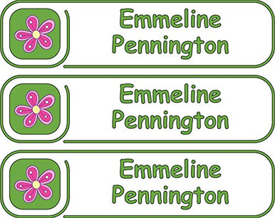 All-purpose Custom Name Labels Multiple Colors And Sizes Waterproof ...