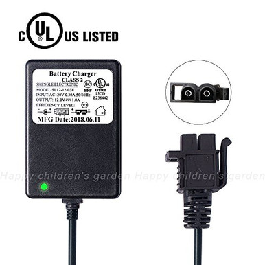 12-volt 1.0A Power Wheels Charger Adapter for Special yamaha raptor ...
