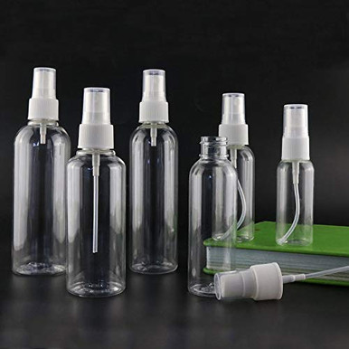 30 pack 30ml 1OZ Empty Extra Fine Mist Mini Spray Bottles with Atomizer ...