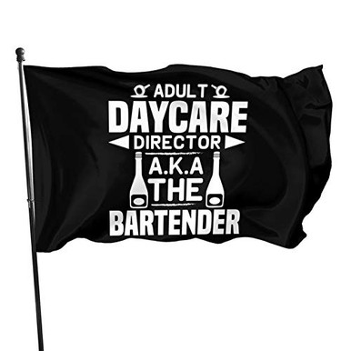 houqizhixiu Adult Daycare Director AKA The Bartender 35 US Flag 3X5 USA ...