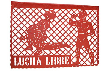 WWE-Lucha Libre Happy Birthday Jumbo Letter Banner Decoration (1 Piece ...