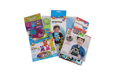 Creative Hands - Monster Bundle - Monster Craft Kit - Arts And Crafts ...