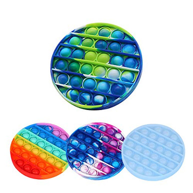 LXXIASHI 2nd Generation Pop Fidget Toys for Anxiety Push Pop Pop Bubble ...