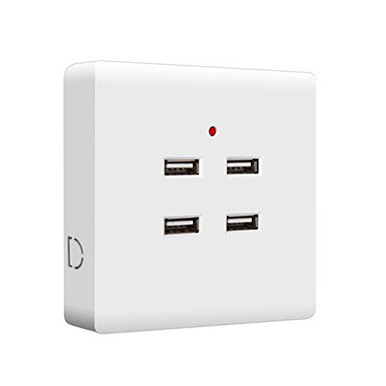 Hardware Pinhaijing 2/4 Ports USB Electrical Socket Wall Mounting ...