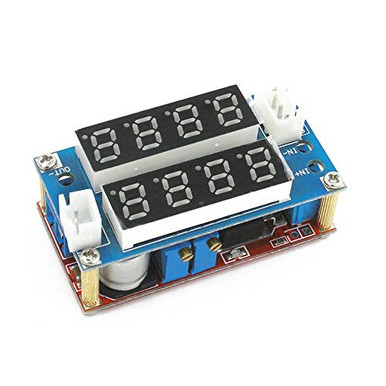Careesoffe 5A Adjustable CC/CV Display Step Down Charge Module LED ...