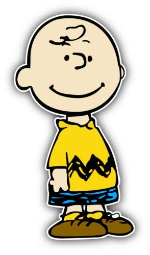 Peanuts Charlie Brown Cartoon Vinyl Decal Sticker Car Decal Bumper ...