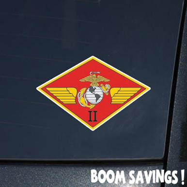 Boomsavings Marines USMC 2nd Marine Aircraft Wing Emb 6 inch Decal ...