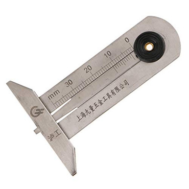 Milageto Tire Tire Tread Depth Brake Gauge Metric Measuring Device ...