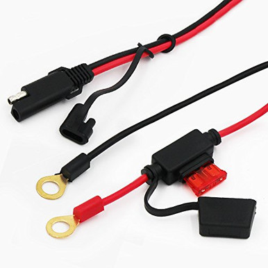 SAE to Ring Terminal Cable - O Ring Eyelet Terminal Harness Quick ...