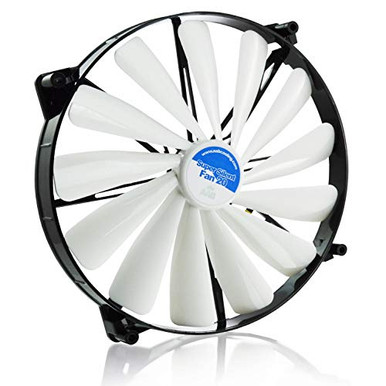 AAB Cooling Super Silent Fan 20 - Silent and Efficient 200mm Fan with 4 ...