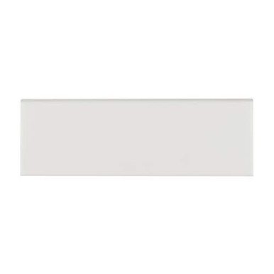 Daltile Color Wheel Linear 4X12 0790 Bullnose 12 inch Side Matte Arctic ...