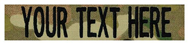 Northern Safari Custom Uniform Name Tape 24 Hr Ship American Camo 6 ...