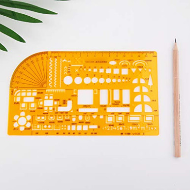 Misright Template RulerStencilsDrawing Template for All PurposeCircle ...