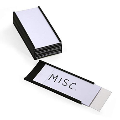 SmartSign Magnetic C Channel Label Holders - 2 inch x 4 inch Pack of 10 ...