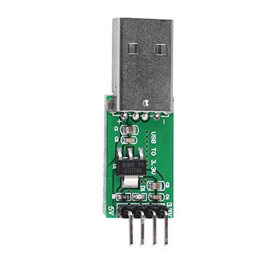 Enrilior CE009 USB Power Supply Module 5V to 3.3V DC-DC Step-Down Buck ...