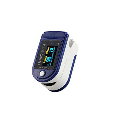 Fingertip Pulse Oximeter Blood Oxygen Saturation Monitor -SpO2- with ...