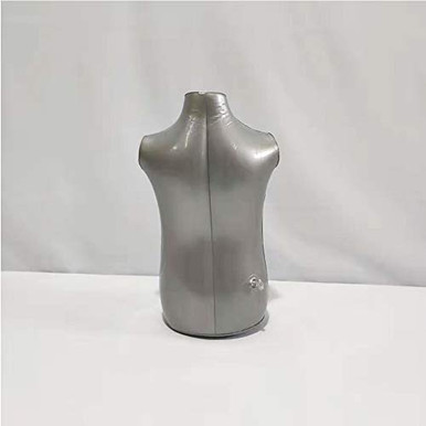 freneci 41cm Inflatable Girl Half Body Mannequin Bust Form Shop Display ...