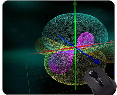 Chemistry Laboratory with Display Formula Science Mouse PadsOrbitals ...