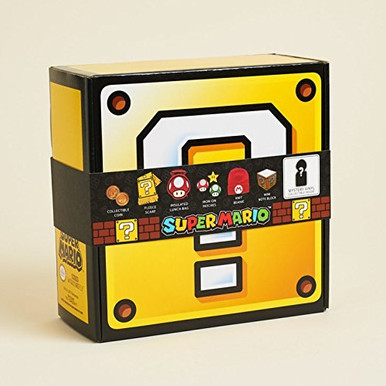 CultureFly Super Mario Collectibles Box, Mini Note Block ...