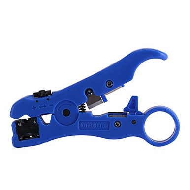 Coaxial Cable Wire Stripper Cable Cutter Strong Adjustable Resistance ...