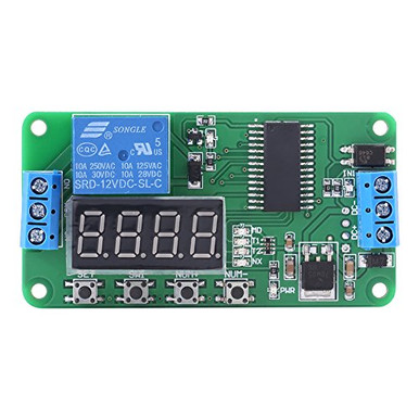 DC 12V LED Automation Delay Timer Control Switch Relay Module ...