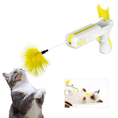 Flippity Grab Cat Toy as Seen on Tv - Rainbow Cat Charmer - Laser Grab ...