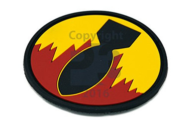 52d EOD Trooper Group PVC Rubber Hook Patch - Warehousesoverstock