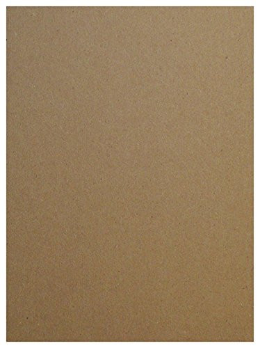 25 Sheets Chipboard 46pt (point) 8.5 X 11 Inches Heavy Weight Letter ...