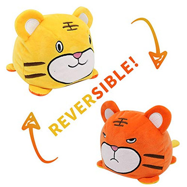 The Original Reversible Cat Dog Plushie ToysDouble-Sided Flip Small ...