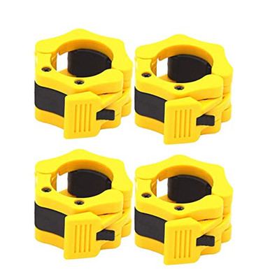 CDCASA Barbell Clamps 2 Inch Quick Release Dumbbell Clamps Lockdown ...