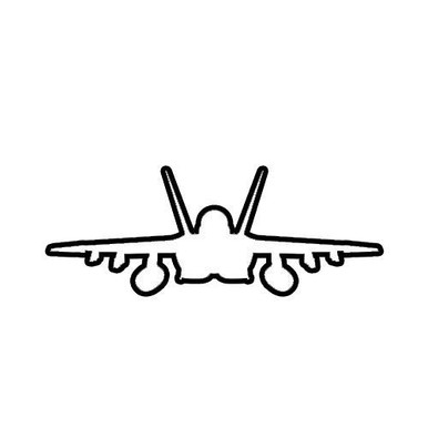 ION Graphics Magnet F-18 Hornet Magnetic Vinyl Die Cut Decal f18 Jet ...