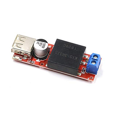 Easy to Assemble 5V USB Output Converter DC 7V-24V to 5V 3A Step-Down ...