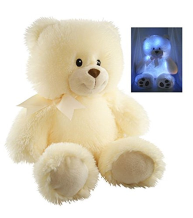 Cuddle Barn New Nite Brite Pals Stuffed Toy Teddy Bear - Cuddles the ...