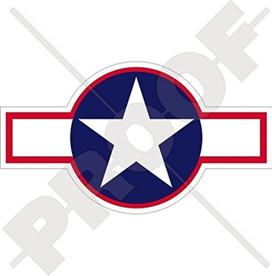 United States Army Air Forces USAAF Aircraft Roundel 1943 USAF WW2 US ...