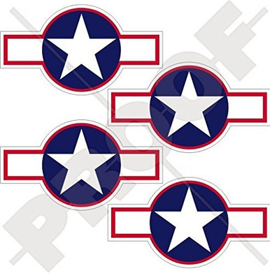 United States Army Air Forces USAAF Aircraft Roundel 1943 USAF WW2 US ...