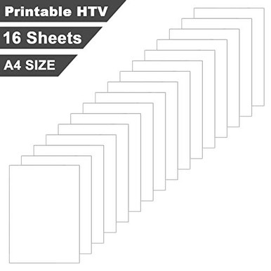 Printable Htv Vinyl for Inkjet Printer Iron-On Heat Transfer Vinyl ...