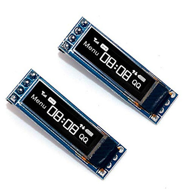 WINGONEER 0.69 Inch 4-Pin OLED Display Module 96x16 3-5.5V IIC ...