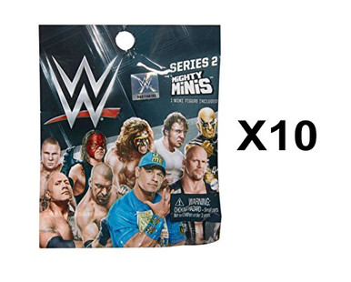 WWE Mighty Minis Series 2 Wrestling Mini Figure Blind Bag Party Favours ...