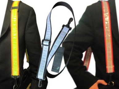 Reflective Shoulder Straps (orange & yellow) - Warehousesoverstock