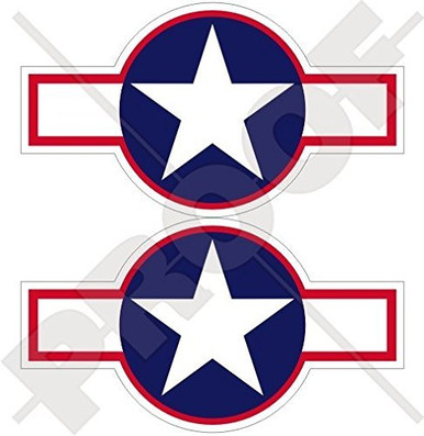 United States Army Air Forces USAAF Aircraft Roundel 1943 USAF WW2 US ...