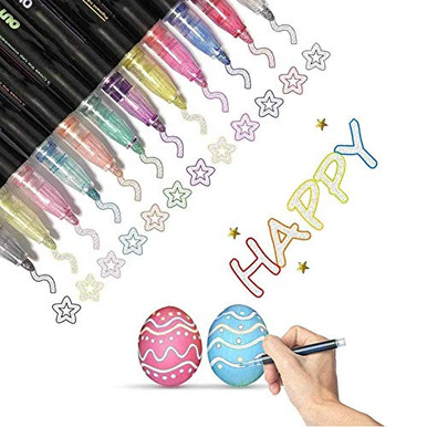 Doodle Dazzle Markers Marker Pen for Highlight Magic Shimmer Paint Pens ...
