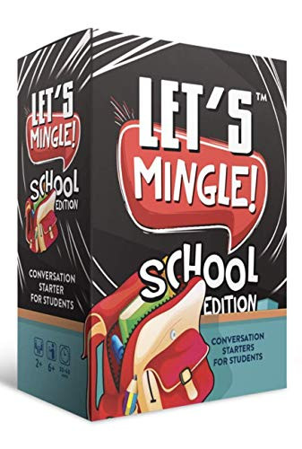 Lets Mingle Conversation Starters School Edition - Classroom Learning ...