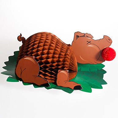 Hallmark Luau Pig Roast Centerpiece - Warehousesoverstock