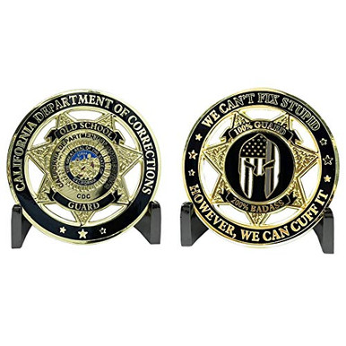 EL3-020 Old School Prison Jail Guard Challenge Coin Correctional ...