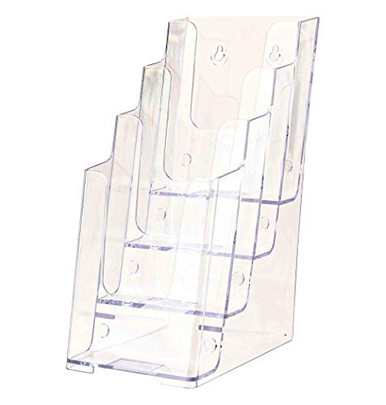 Marketing Holders 4W Brochure Holder Displays Organizer Handout Take ...