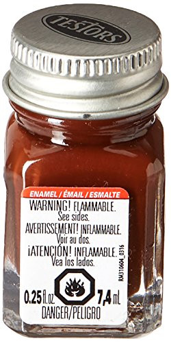 Testors 1140-1 All Purpose Enamel Paint 1/4 Oz Brown - Warehousesoverstock