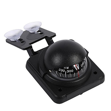 Digital Compass Car Mount Compass Black Compass for Windshield for Car ...