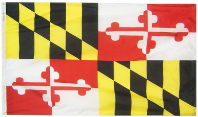 Annin Flagmakers Model 142360 Maryland State Flag 3x5 ft. Nylon ...