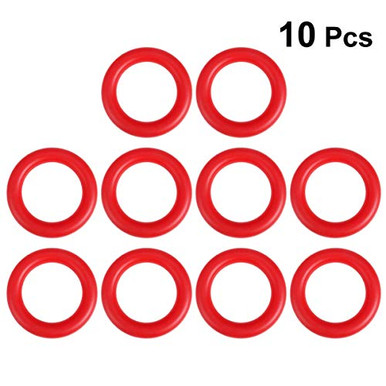 Toyvian 10pcs Colorful Toss Circle Ring Child Throwing Rings Plastic ...