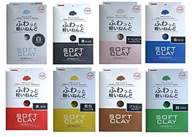 DAISO Soft Clay 8 colors - Warehousesoverstock